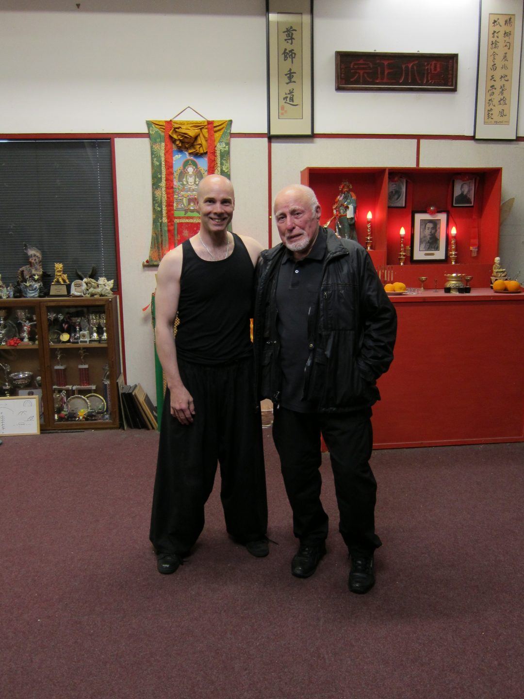 Ken Delves LaoShi visits Eagle Claw Kung Fu School - Eagle Claw Kung Fu ...